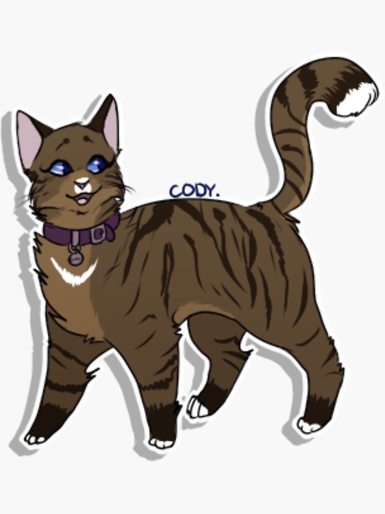 "Cody" Sticker for Sale by Cheezsballs | Redbubble