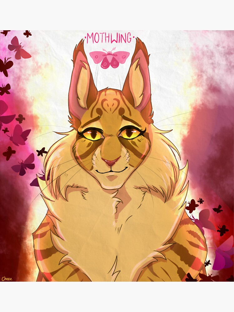 "Mothwing" Sticker for Sale by Cheezsballs | Redbubble