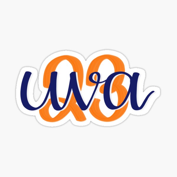 "UVA 2023 Sticker" Sticker for Sale by wkatlyn | Redbubble