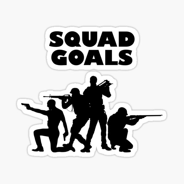 "eSports Squad Goals" Sticker by EncodedShirts | Redbubble