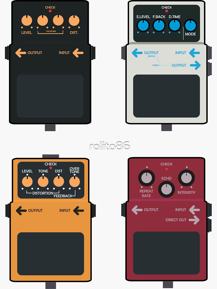 "Pedals" Sticker by rolito86 | Redbubble