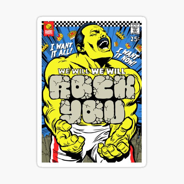 "The Rock" Sticker for Sale by butcherbilly | Redbubble