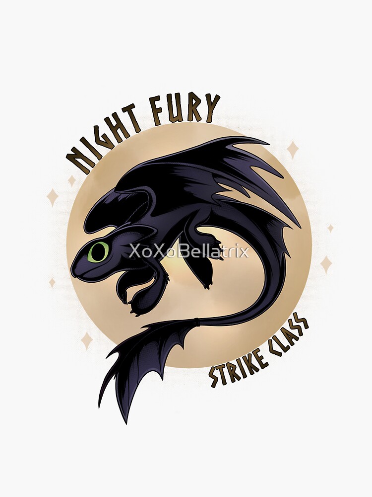 "Httyd - How To Train Your Dragon Toothless Full Moon Night Fury ...