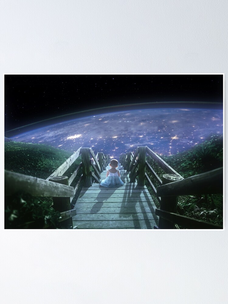 "My World View " Poster for Sale by mtforlife66 | Redbubble