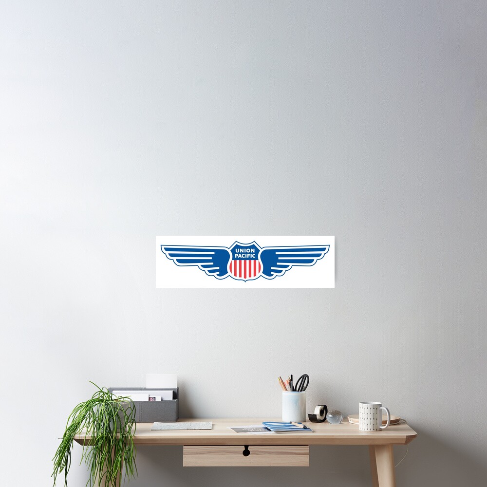 "Union Pacific Wing Logo" Poster for Sale by kevinne | Redbubble