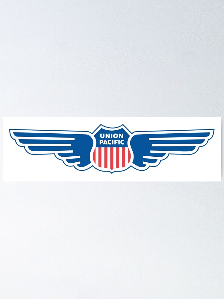 "Union Pacific Wing Logo" Poster for Sale by kevinne | Redbubble