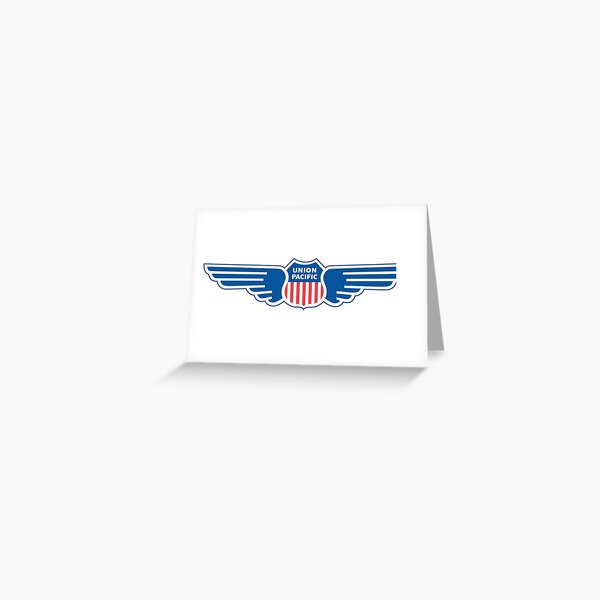 "Union Pacific Wing Logo" Greeting Card by kevinne | Redbubble