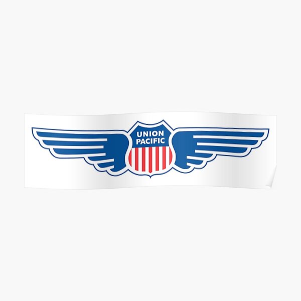 "Union Pacific Wing Logo" Poster for Sale by kevinne | Redbubble