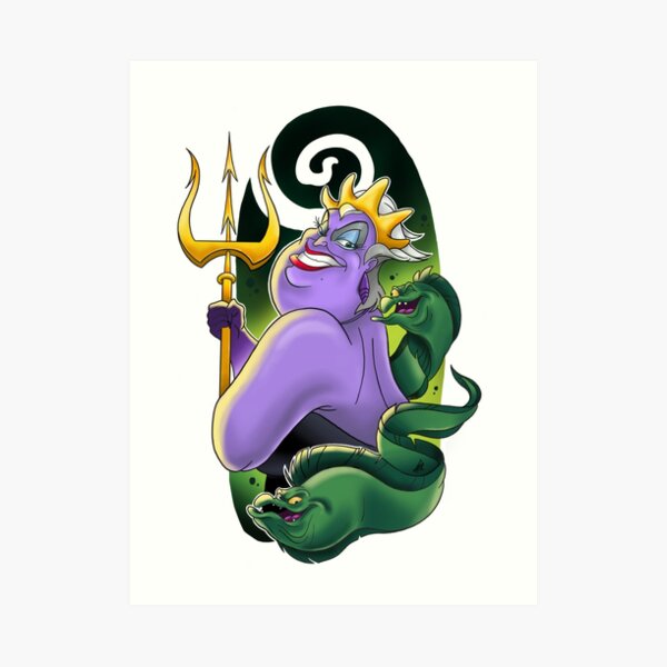 Disney Ursula Art Prints | Redbubble