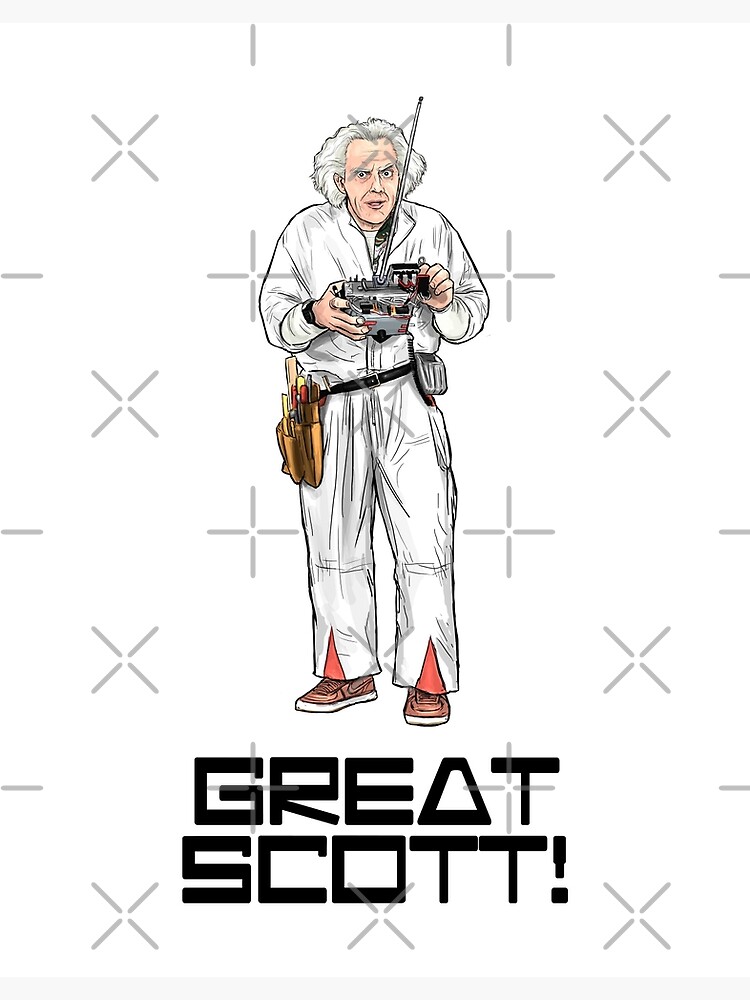 "Great Scott! Ph.D. 1985" Poster for Sale by mgo5 | Redbubble