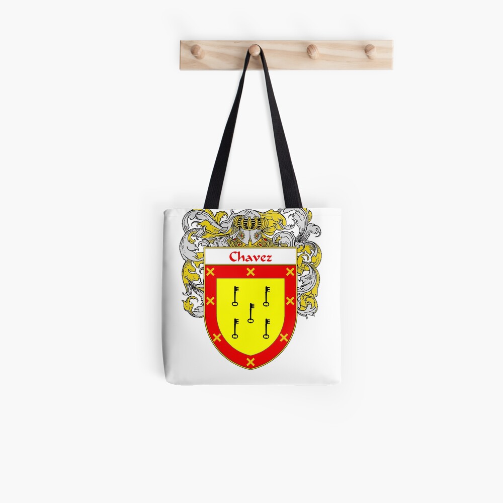 " Chavez Coat of Arms/Family Crest" Tote Bag for Sale by carpediem6655 ...