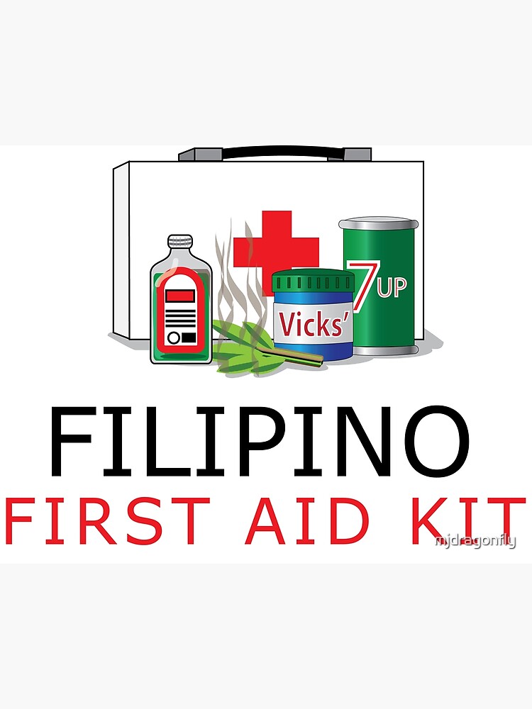"Filipino First Aid Kit" Poster by mjdragonfly | Redbubble