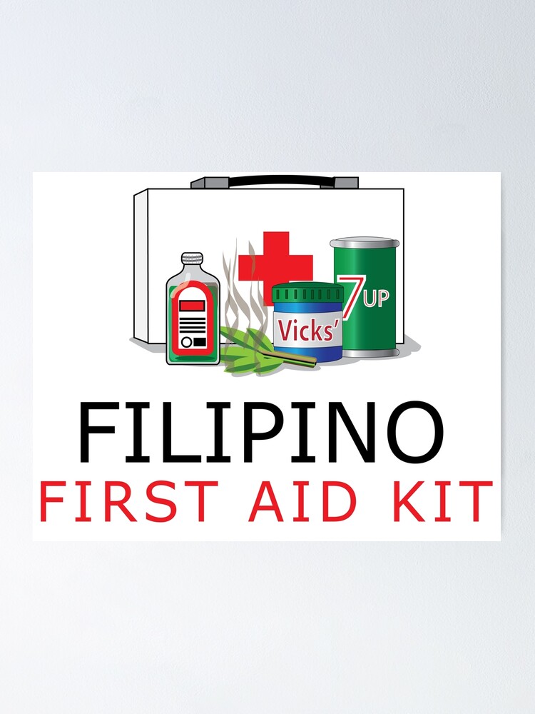 "Filipino First Aid Kit" Poster by mjdragonfly | Redbubble