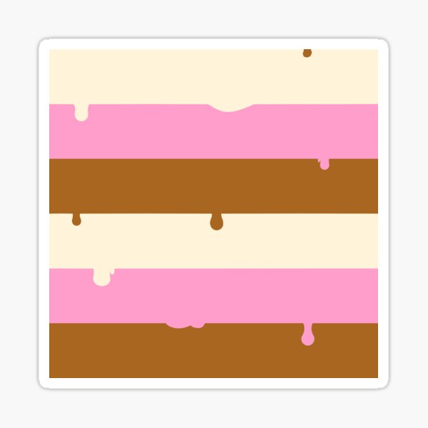 "neapolitan drip" Sticker for Sale by blookisses | Redbubble