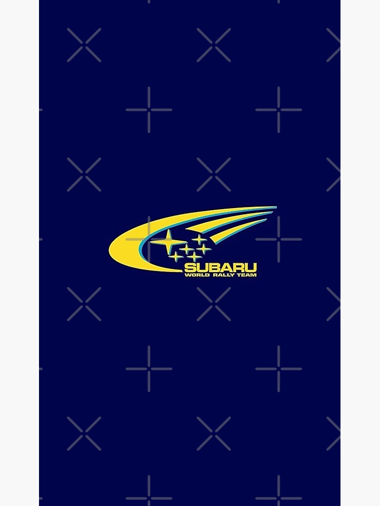 "Subaru World Rally Team Logo" Art Print by isadnn | Redbubble