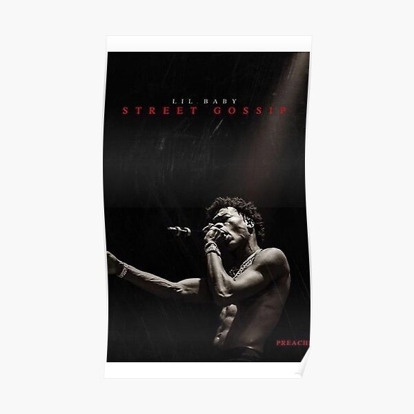 "Street Gossip Album Cover" Poster by isadnn | Redbubble