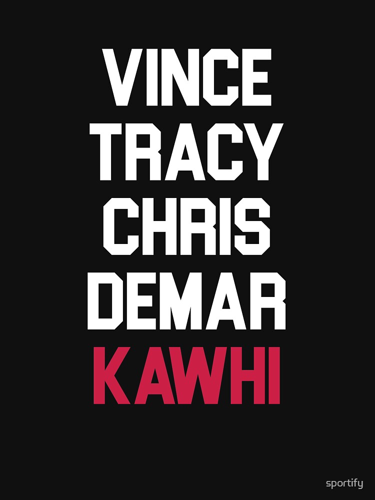 "Toronto Raptors Greatest of All Time - GOATS" T-shirt by sportify ...