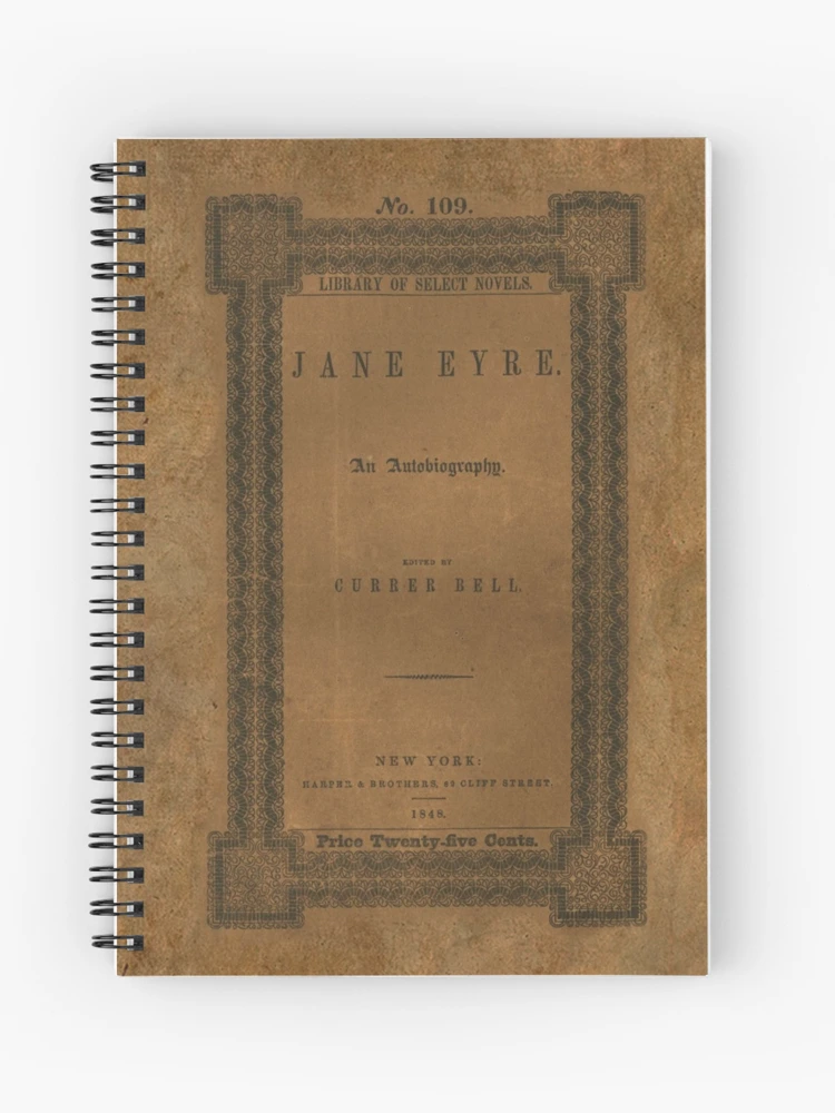 Jane Eyre Vintage Book Cover Jane Eyre Classics Illustrated Ruby