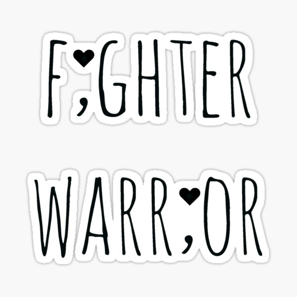 "Fighter Warrior Sticker Pack" Sticker by tristahx | Redbubble