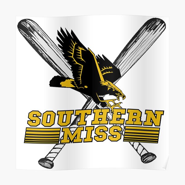 "USM Baseball" Poster for Sale by teteel | Redbubble