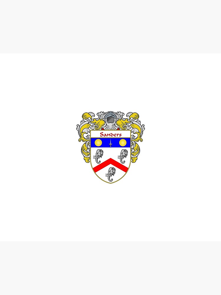 "Sanders Coat of Arms / Sanders Family Crest" Tapestry for Sale by ...