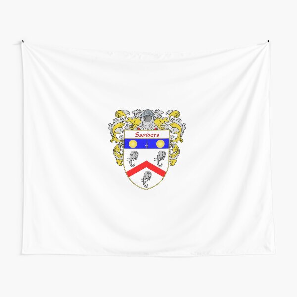 "Sanders Coat of Arms / Sanders Family Crest" Tapestry for Sale by ...