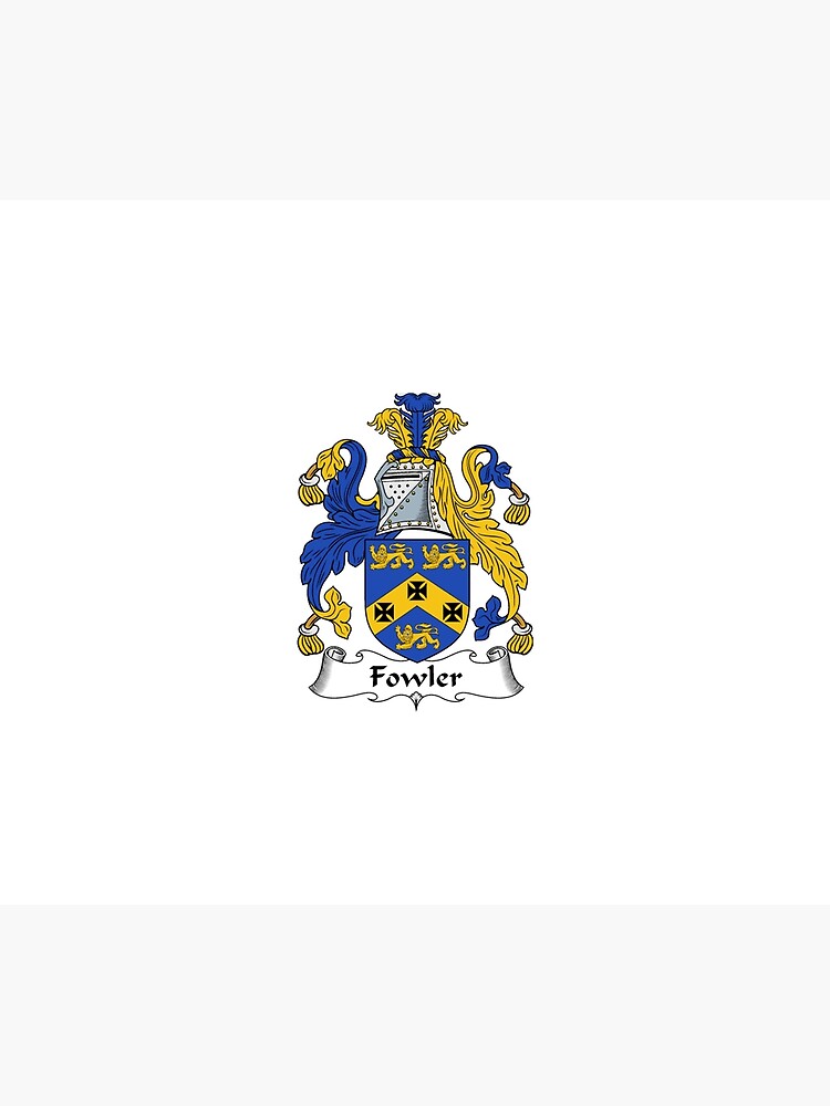 "Fowler Coat of Arms / Fowler Family Crest" Tapestry by IrishArms ...