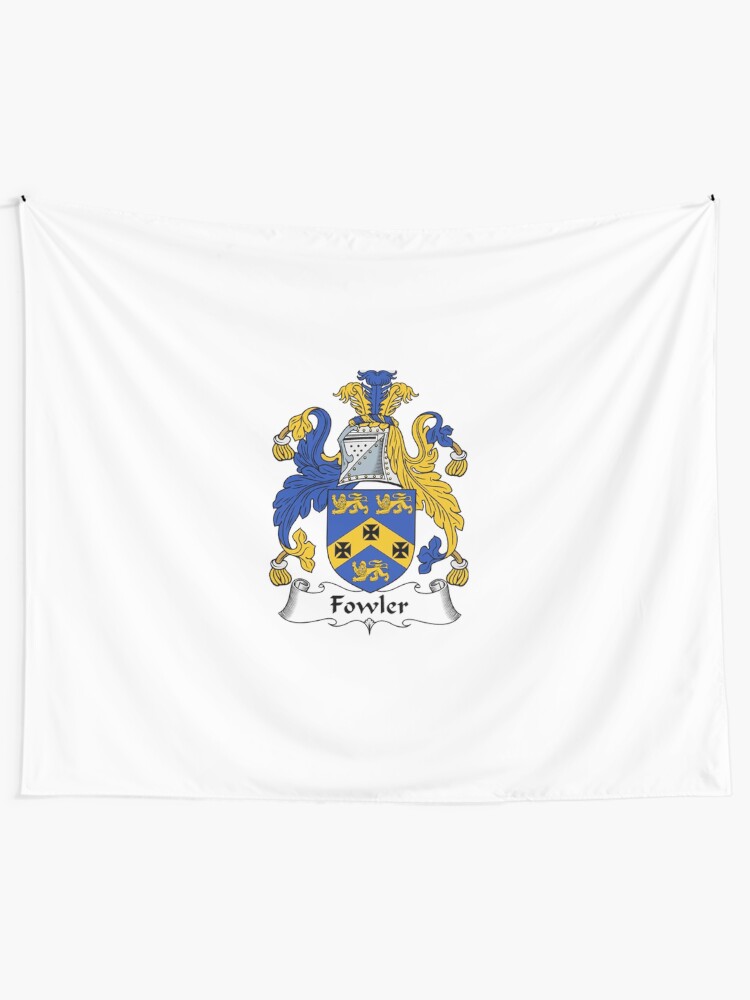 "Fowler Coat of Arms / Fowler Family Crest" Tapestry by IrishArms ...