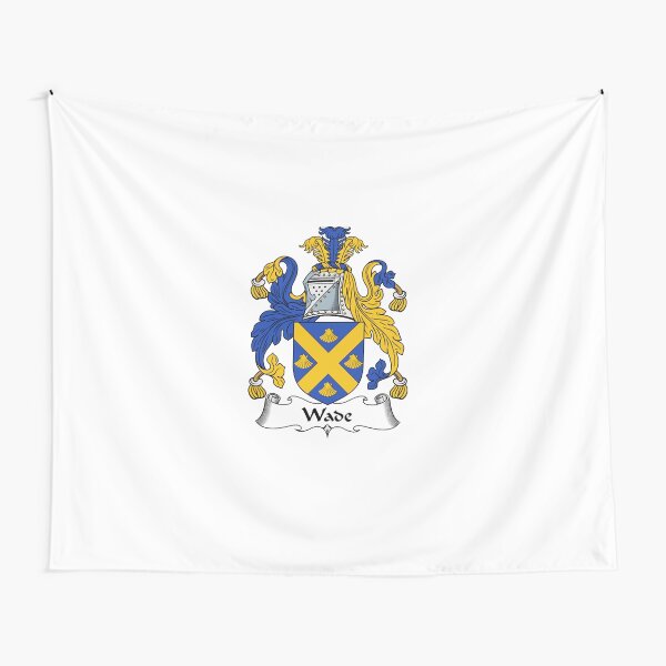 "Wade Coat of Arms / Wade Family Crest" Tapestry for Sale by IrishArms ...