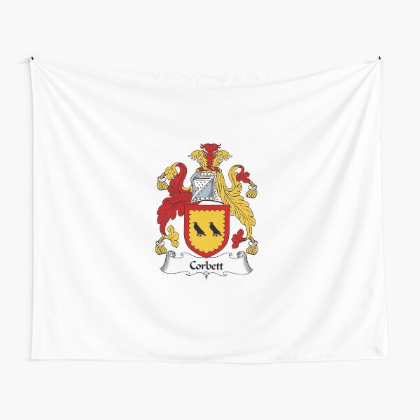 "Corbett Coat of Arms / Corbett Family Crest" Tapestry for Sale by ...