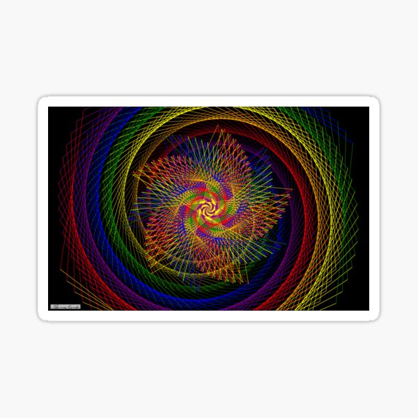 "Cartesian Vector 2-36" Sticker by brucelamb7791 | Redbubble