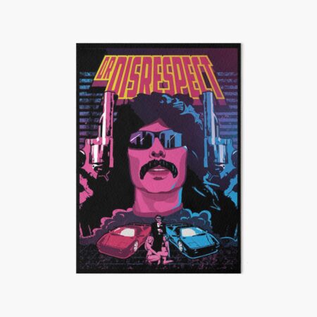 "dr disrespect" Art Board Print for Sale by cujikasi | Redbubble
