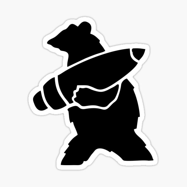 "Wojtek The Bear logo" Sticker for Sale by alasigraff | Redbubble