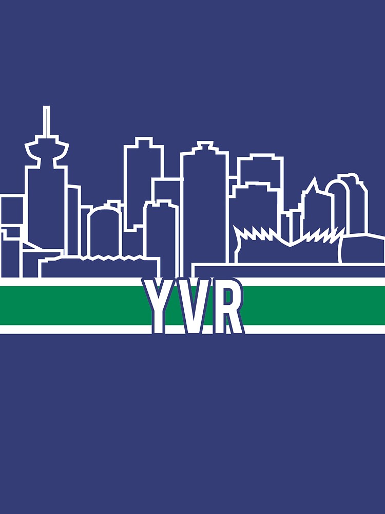 "YVR" T-shirt for Sale by ldaitch | Redbubble | vancouver t-shirts ...