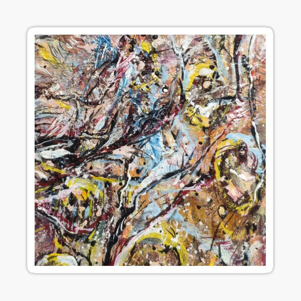 "Microscopic cell" Sticker for Sale by gabriellakovacs | Redbubble