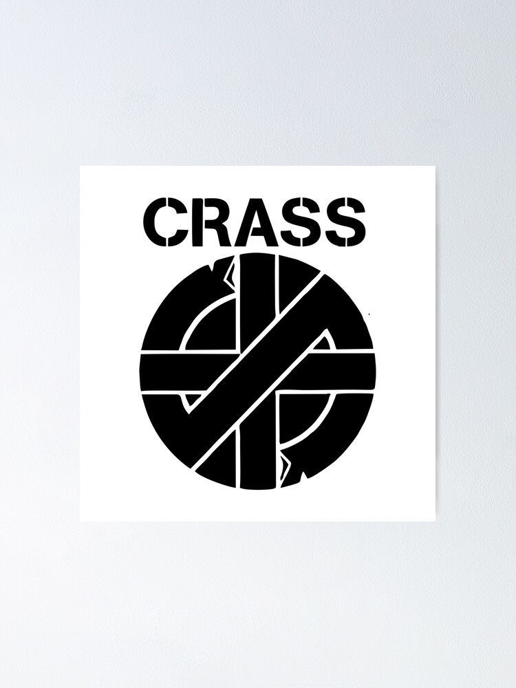 "Crass Logo" Poster by erwemoseng | Redbubble
