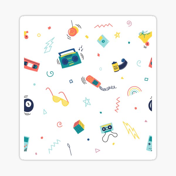 "Flashback" Sticker by sixhours | Redbubble