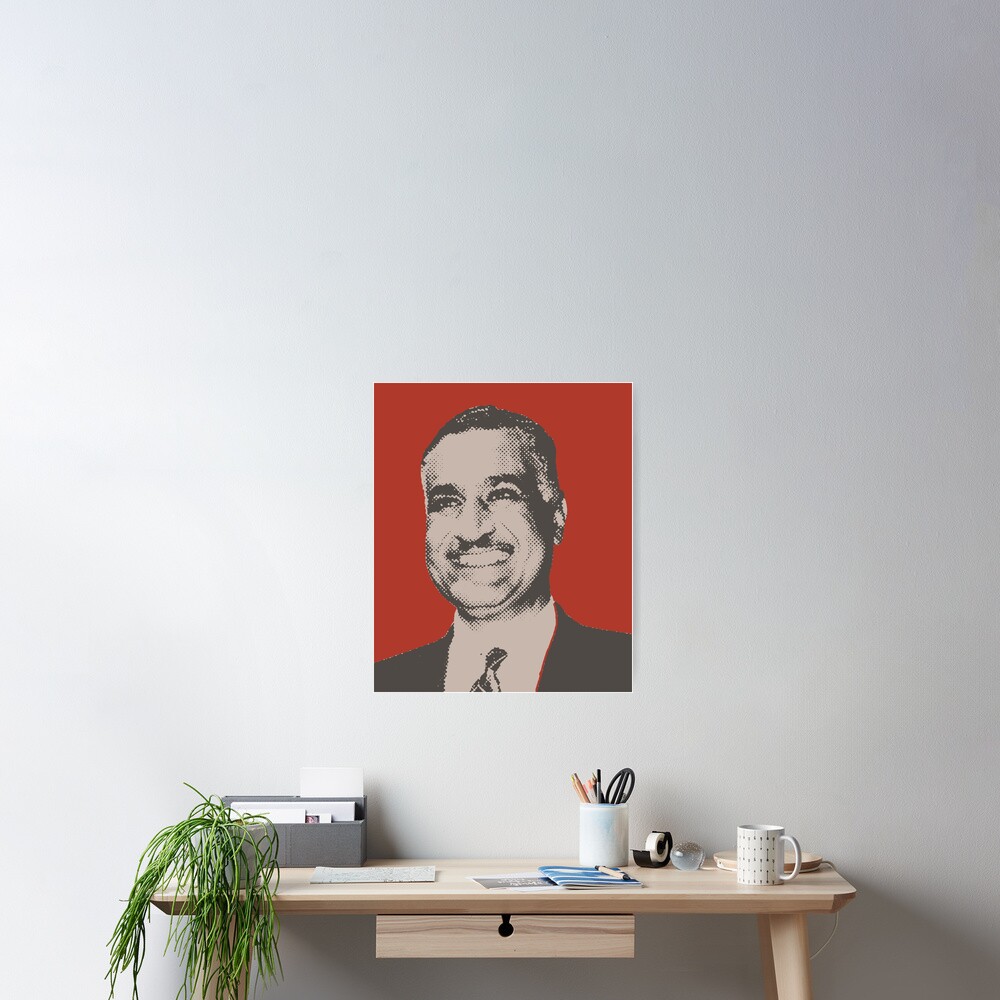 "Gamal Abdel Nasser" Poster for Sale by degeefe | Redbubble