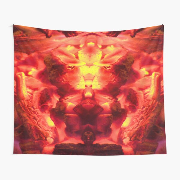 "The Gates of Hell" Tapestry by MilesArt | Redbubble
