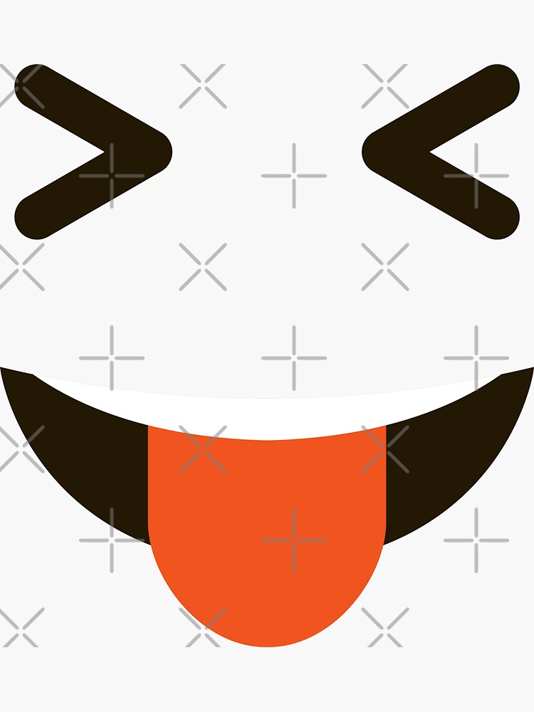 "Emoji Giggle Expression" Sticker for Sale by FreedomStudios | Redbubble