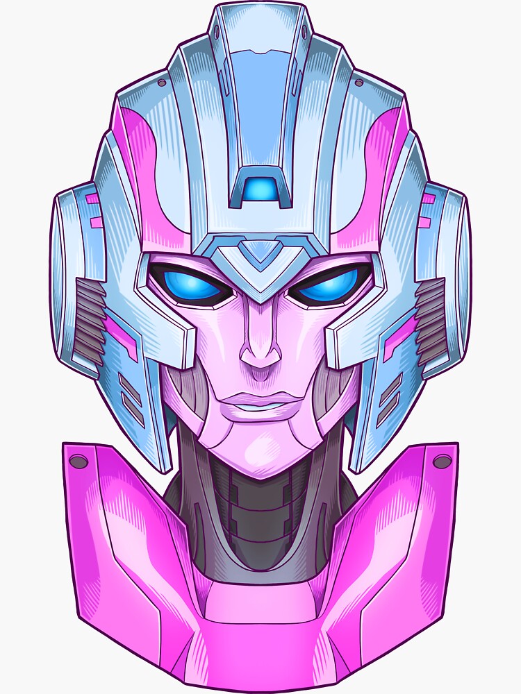 "Transformers: Arcee" Sticker by BryanSevilla | Redbubble