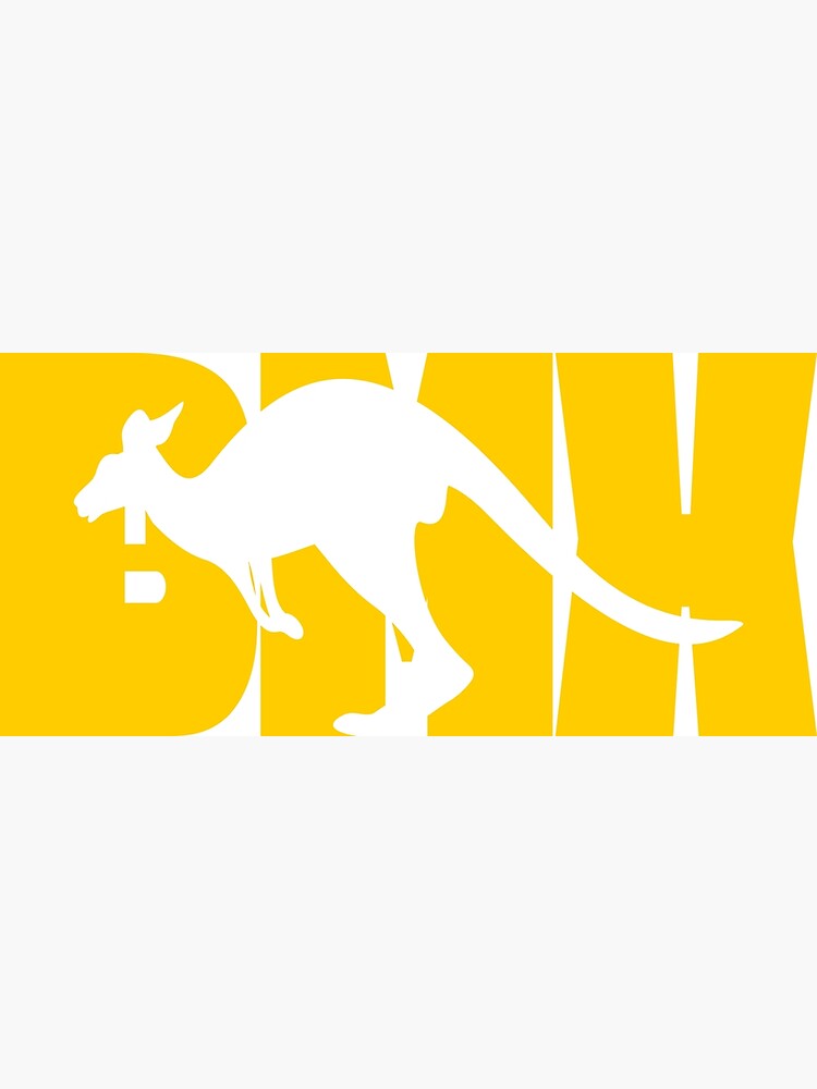 "BMX Kangaroo" Poster for Sale by Lettzzle | Redbubble