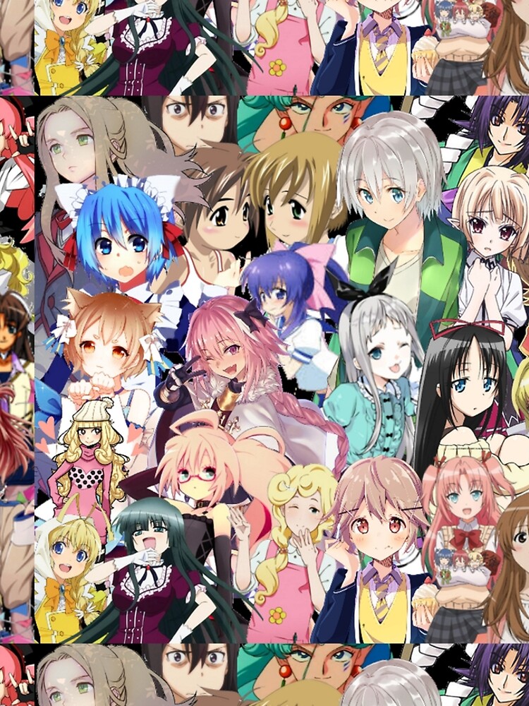 "Anime trap collage" Leggings for Sale by Chiggie | Redbubble