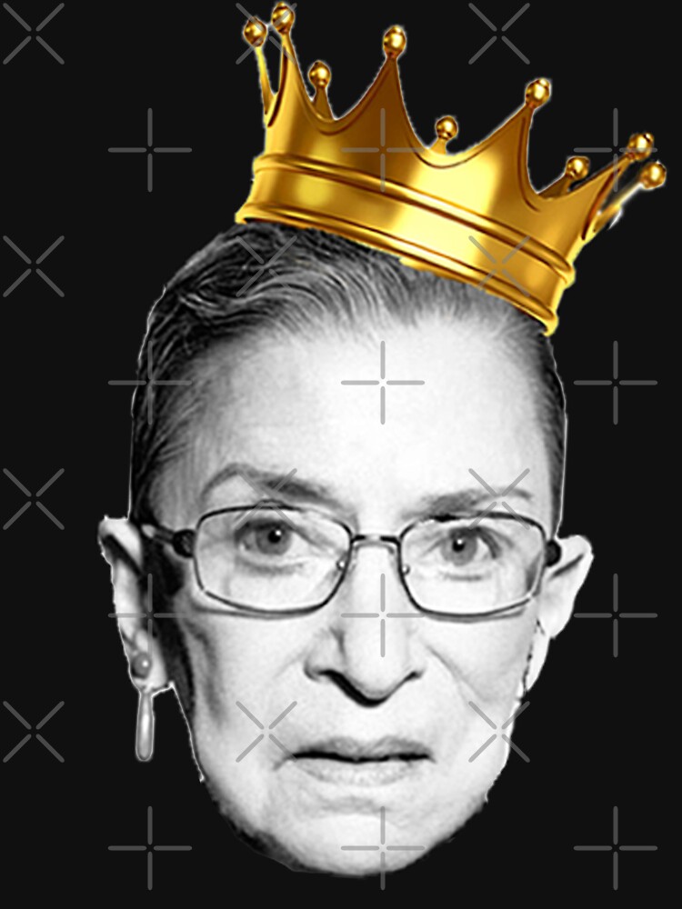 "RBG Crown" T-shirt by Thelittlelord | Redbubble | notorious t-shirts ...