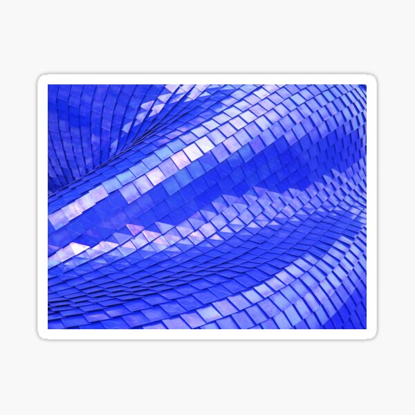 "Blue dragon skin" Sticker by Burinho | Redbubble