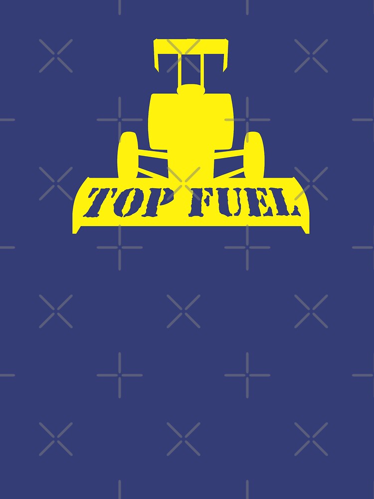 "TOP FUEL DRAGSTER YELLOW" T-shirt for Sale by QUATTROTURBO | Redbubble ...