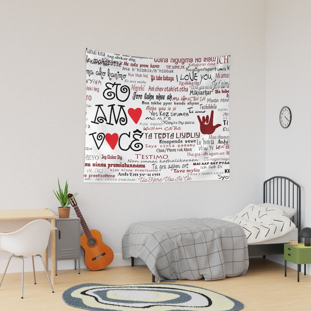 "I love you in over 100 different languages!" Poster for Sale by ...