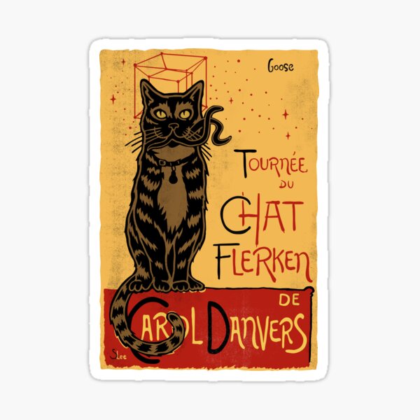 "Chat Flerken (Collab with GoodIdeaRyan)" Sticker by DemonigoteCamis ...