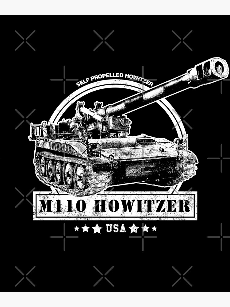 "M110 Self-Propelled Howitzer" Art Print for Sale by RycoTokyo81 ...