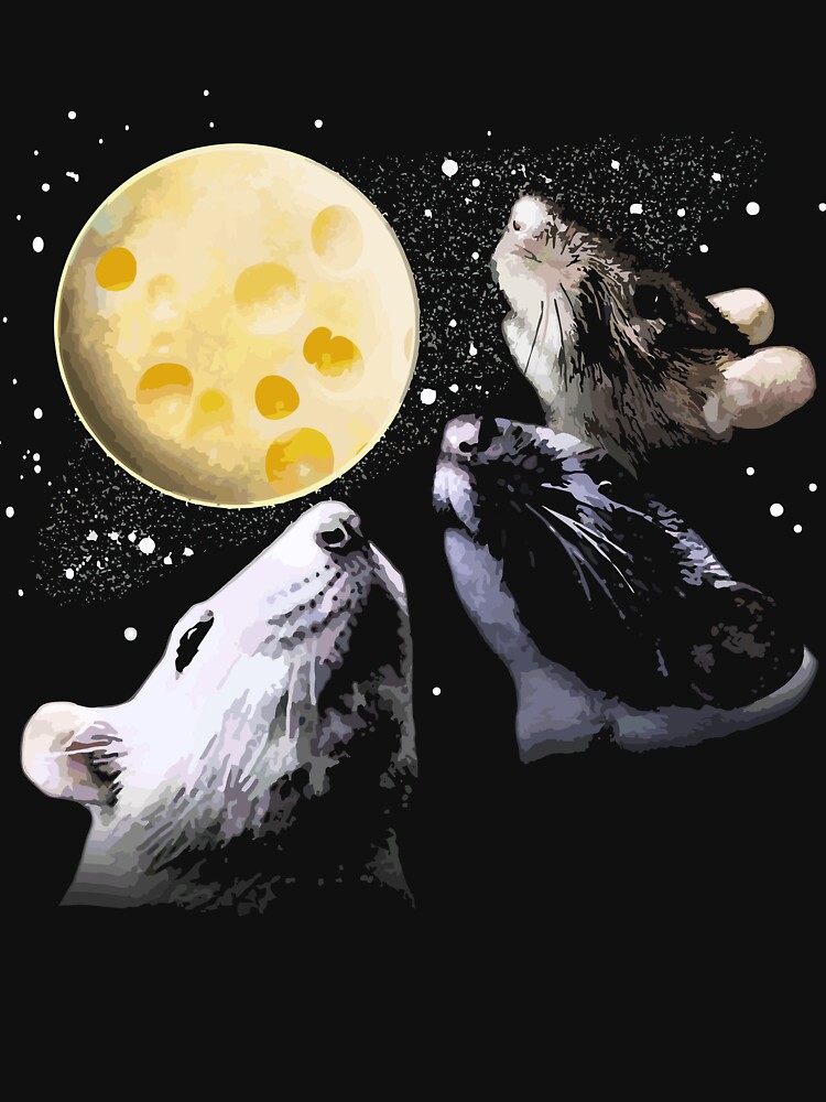 "Three Rat Moon" Essential T-Shirt for Sale by ratkingshirts | Redbubble